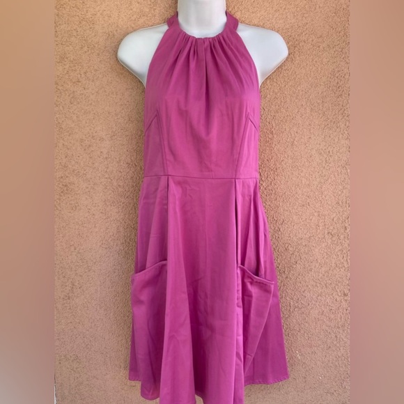Jessica Simpson | Dresses | Jessica Simpson Halter Pink Dress With ...